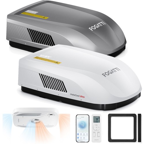 16K Heat Pump RV Air Conditioner Rooftop Camper AC Unit Wifi+Remote ...