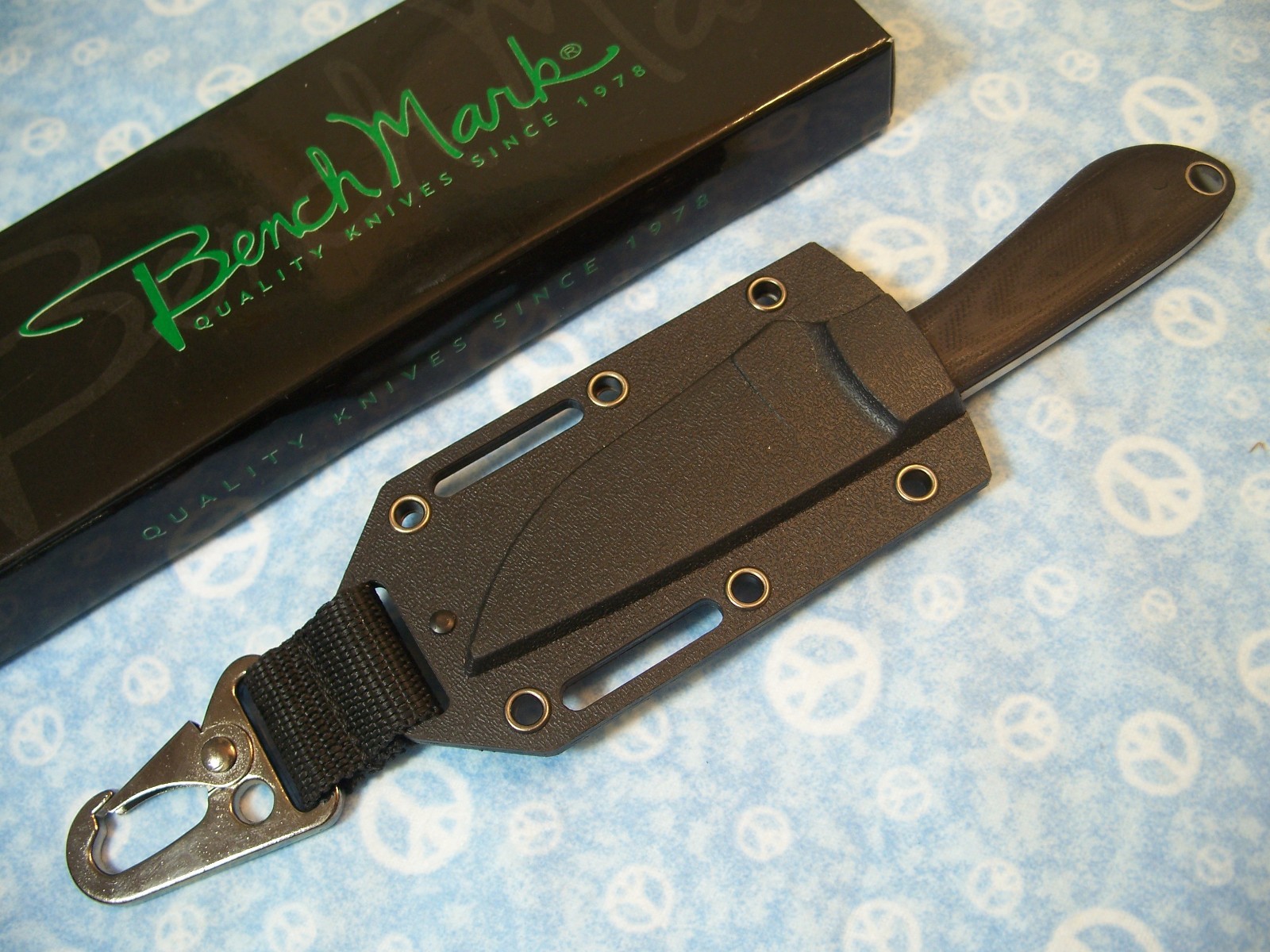 BenchMark - 6" NECK or BOOT knife Backpacker Full Tang w/ Micarta ...
