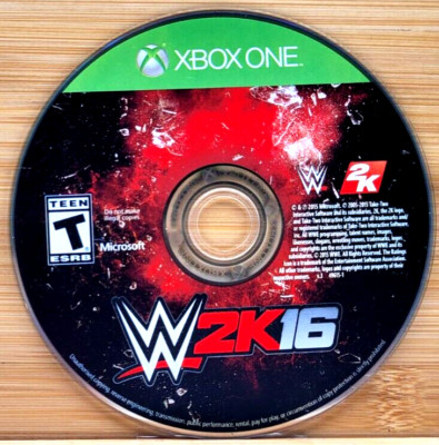 WWE 2K16 XBOX ONE GAME DISC ONLY 2K SPORTS WWE | eBay
