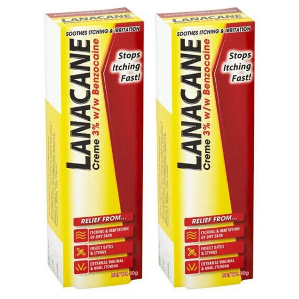 Lanacane Medicated Cream Tube 30g | eBay