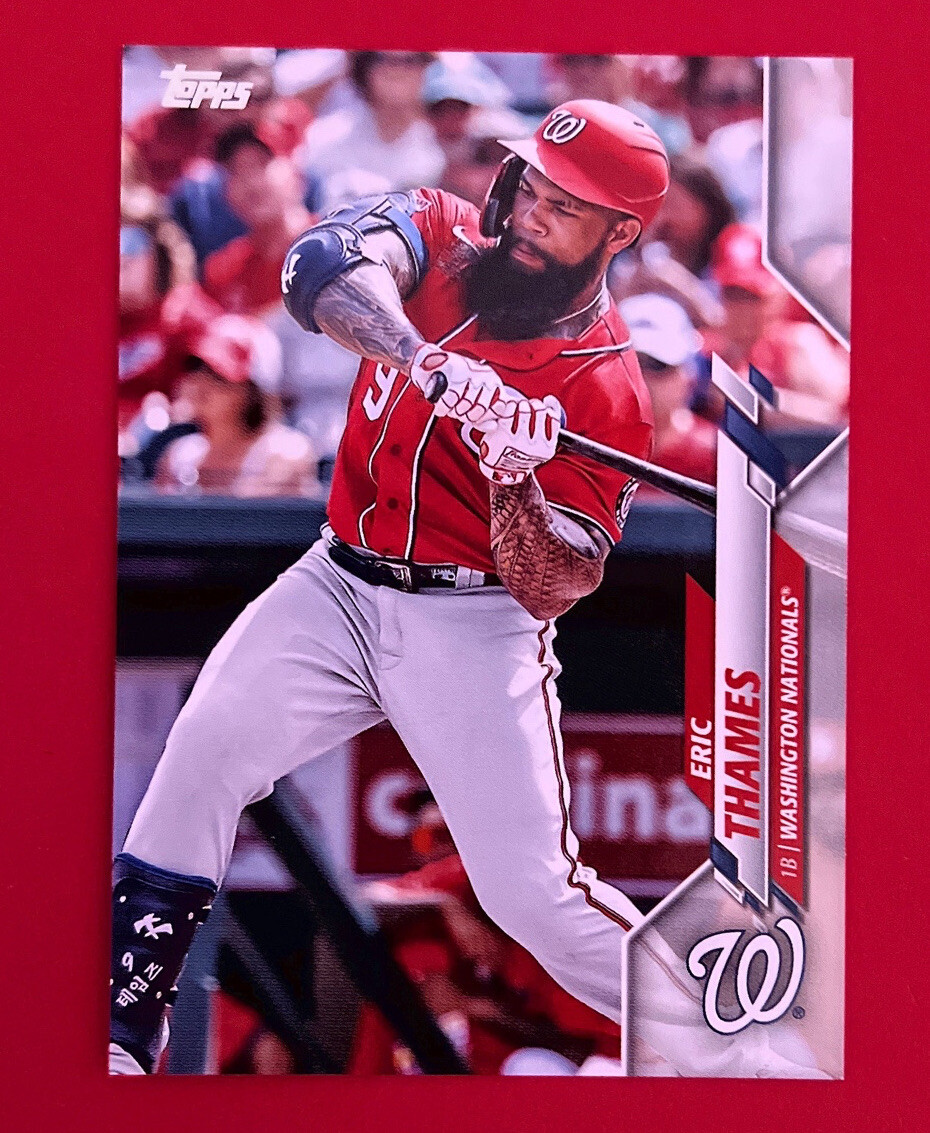 Eric Thames ~ 2020 Topps ~ Advanced Stats /300 | eBay