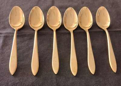 Set of 6 Dirilyte "Regal" Teaspoons 6" | eBay