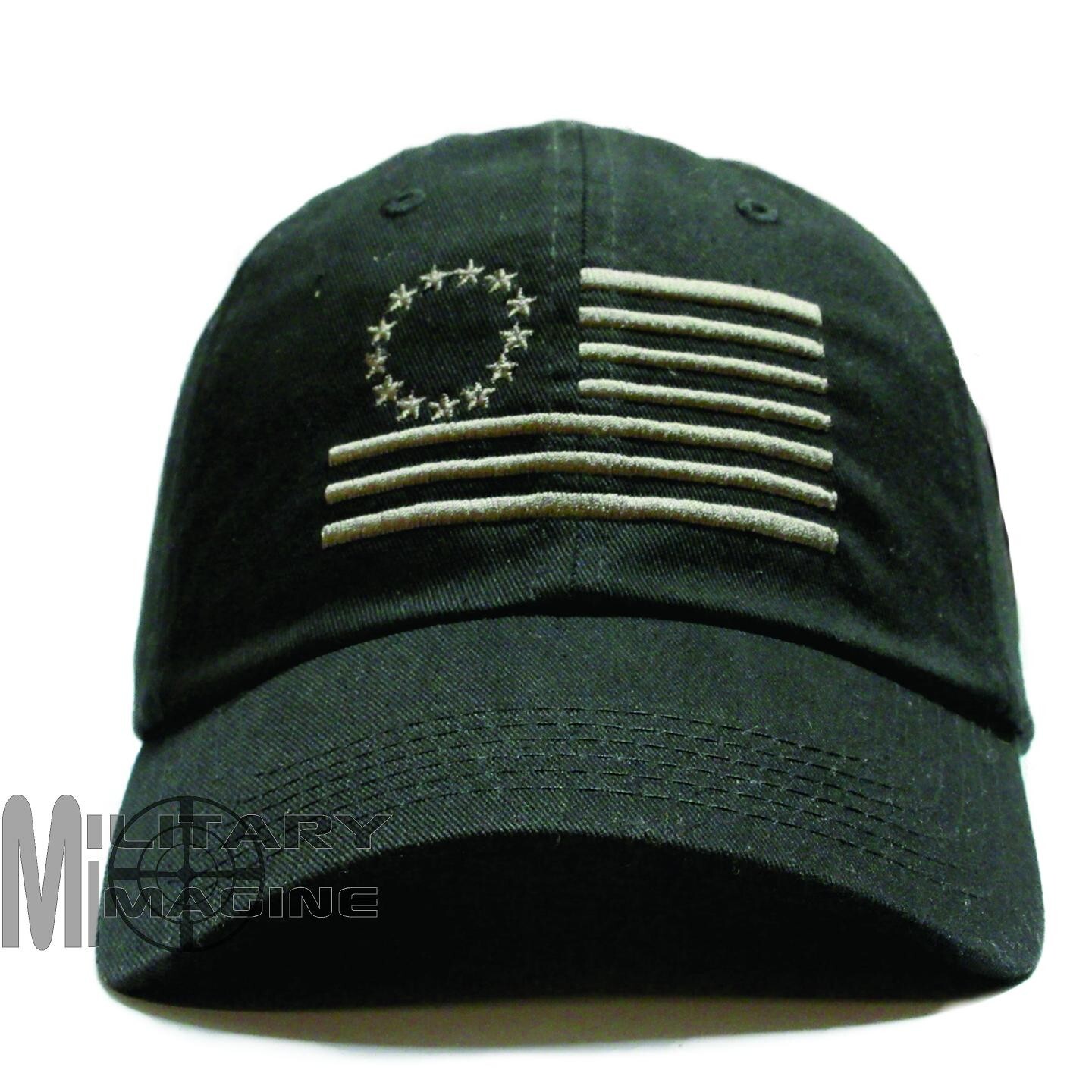 Betsy Ross Cap Black Hat Flag Show Nike and Colin what they are missing ...