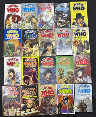 Doctor Who - 4th Doctor Target Novelisations Bulk Lot Of 20 (paperbacks ...