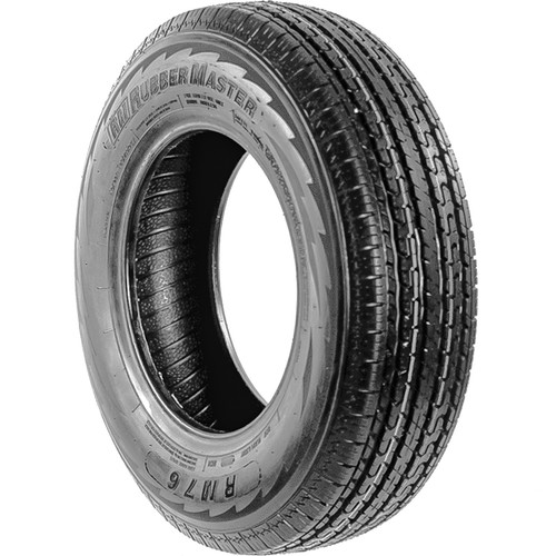 RubberMaster RM76 ST 205/75R14 C 6 Ply 5 on 4.5 Eight Spoke Wheel ...