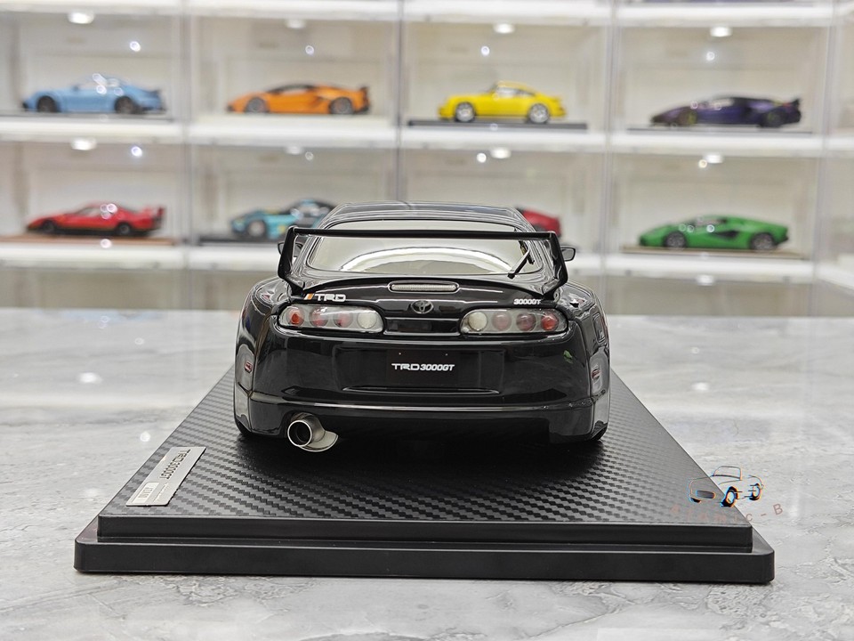 Ignition model IG 1:18 Toyota Subaru A80 TRD 3000GT JDM Black Resin Car ...