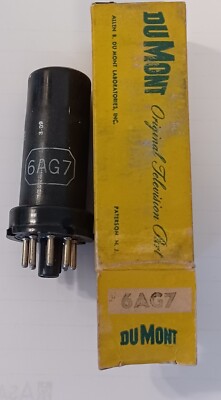 6AG7 NOS vacuum tube DuMont 8.7 watt beam-power | eBay