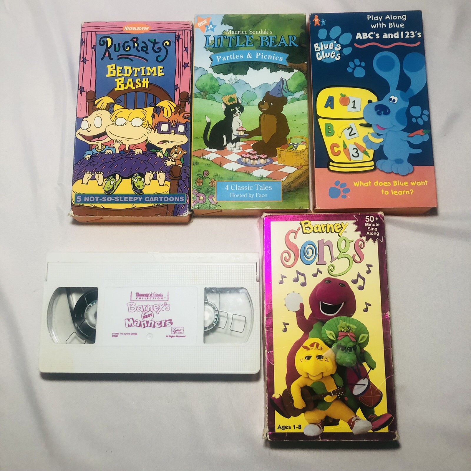 Nickelodeon Rugrats, Barney, Blues Clues | Grelly USA