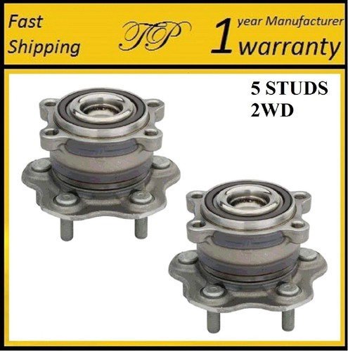 REAR Wheel Hub Bearing Assembly For 2014-2016 INFINITI QX60 (2WD) PAIR ...