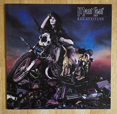 Meat Loaf Bad Attitude Vintage Vinyl LP Record VG+ With Insert | eBay