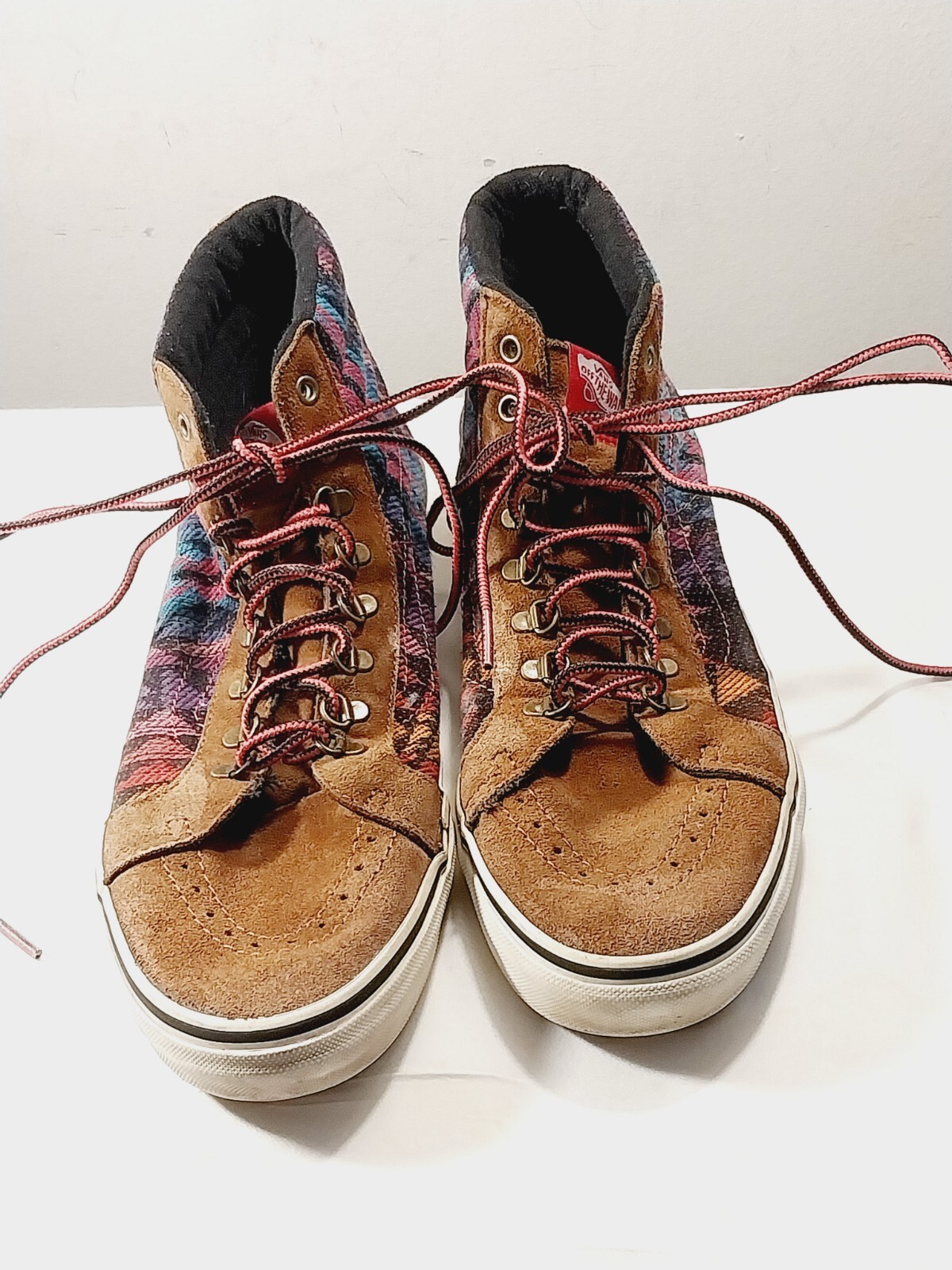 Vans Limited Ed. Aztec Hi-top Seude Skate Board Sneak… - Gem