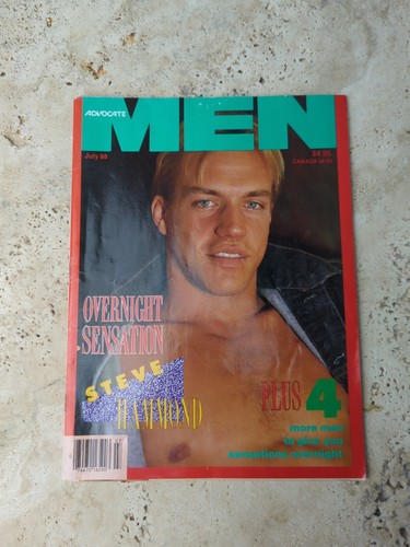 Vintage Gay Interest Magazine, ADVOCATE MEN, July 1988 Good Condition ...