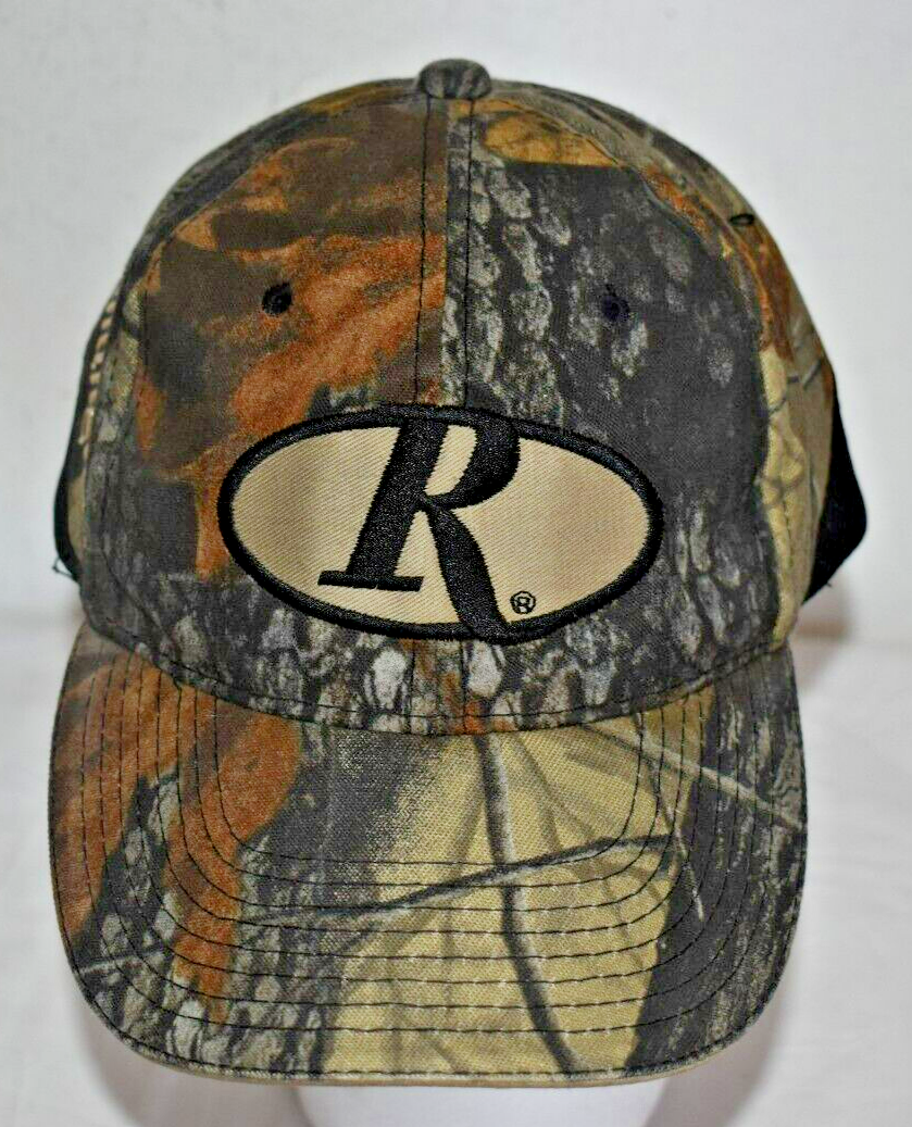 Official Remington Camo Mens Camouflage Hunting Hat Adjustable Cap Mesh ...