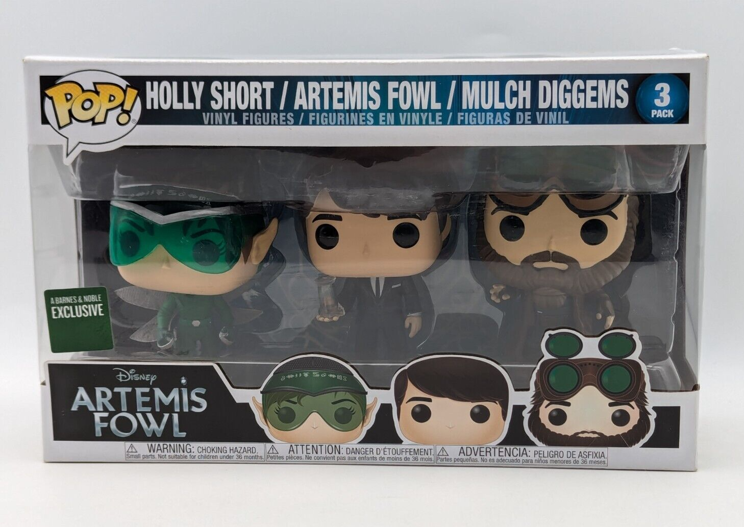 Funko Pop! Holly Short Aretmis Fowl Mulch Diggems Vaulted Exclusive New ...