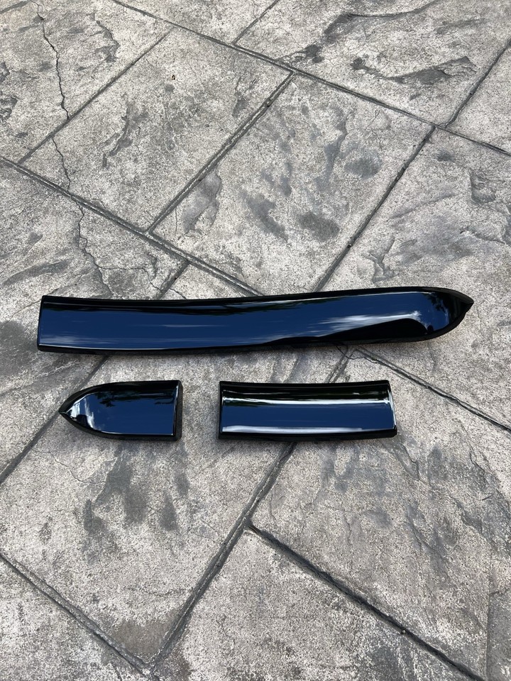 Ford BA BF XR6 XR8 Falcon Dash Trim Interior Spear Set Gloss Black ...