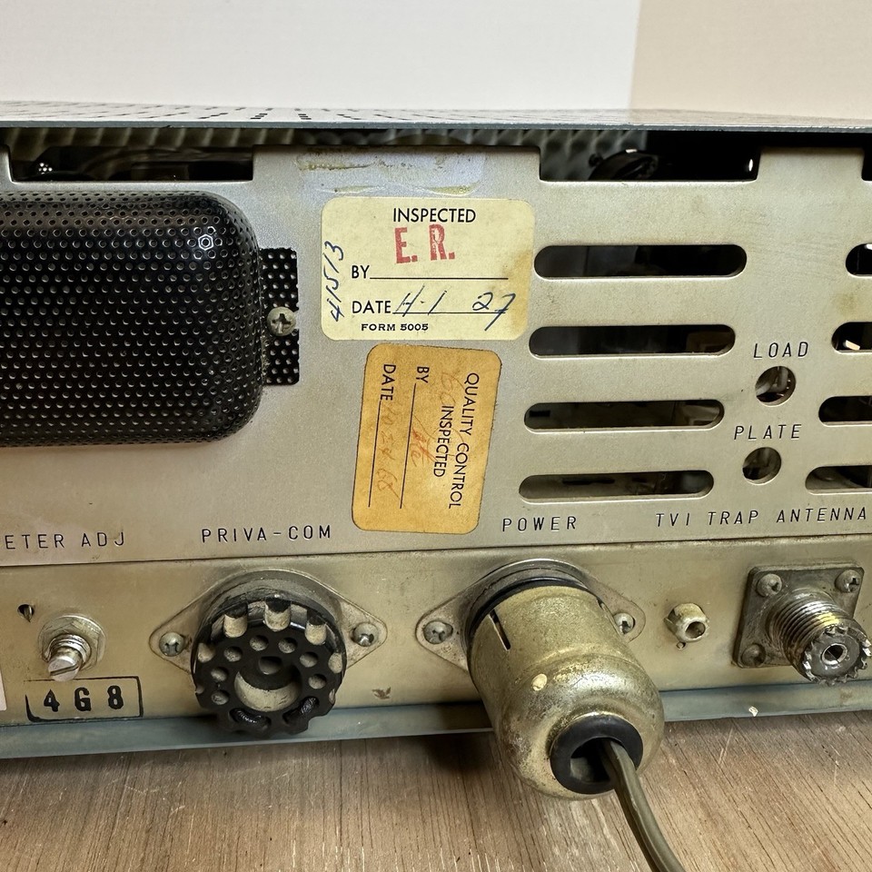 VTG LAFAYETTE COMSTAT 25A 23 CHANNEL TUBE CB RADIO TRANSCEIVER *PARTS ...