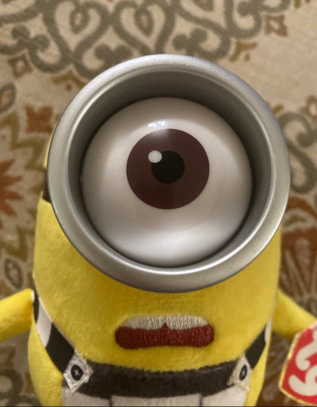 Minions Carl Dispecable Me 3 TY Beanie Babies Plush Stuffed Animal ...