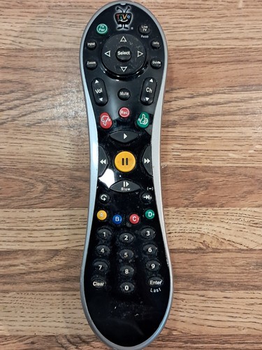 Genuine TiVo Remote Control SMLD-00157-000 Un-Tested Requires 2 AA ...