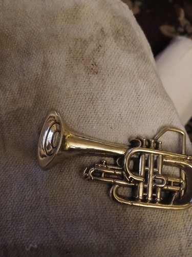 MUSIC MUSICAL INSTRUMENT BAND BANDS TRUMPET BELT BUCKLE SOLID BRASS | eBay