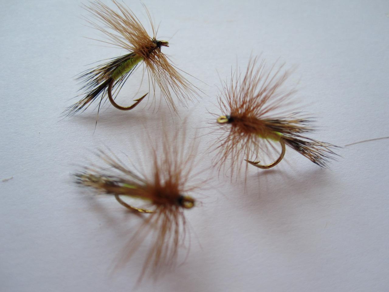1 DZ D16-7 WULFF TRUDE YELLOW'S (SIZES AVAILABLE), DRY FLIES | eBay