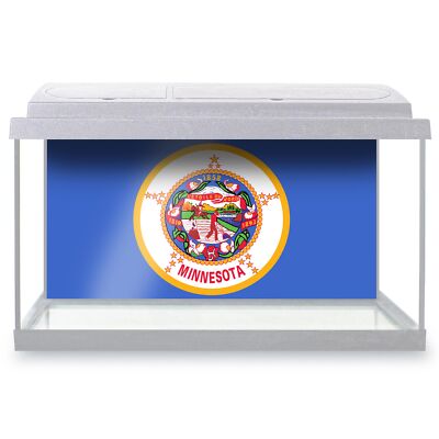 Fish Tank Background Minnesota State Flag Emblem #60779 | eBay UK