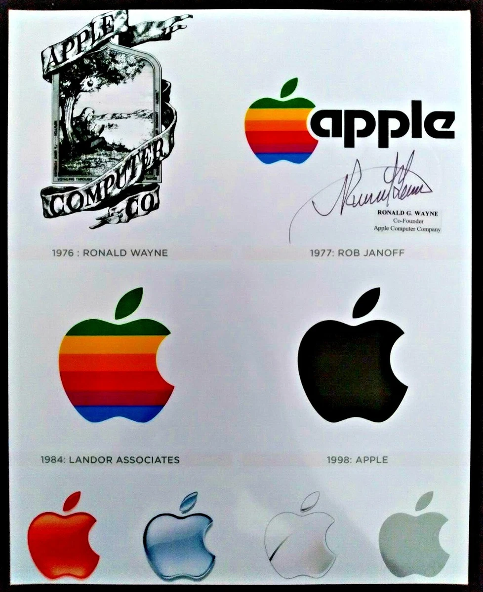 The First Apple Logo