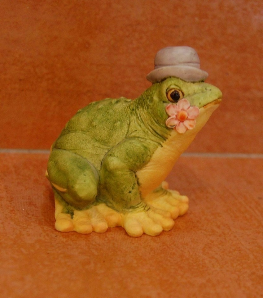 Frosch aus Ton 9 cm | eBay.de