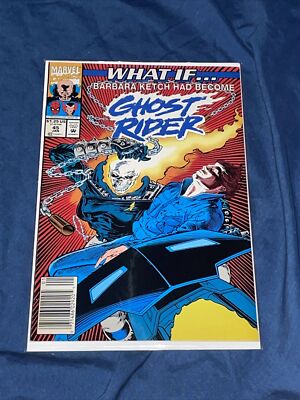 What If #45 Barbara Ketch Had Become GHOST RIDER 1992 NEWSSTAND Variant ...