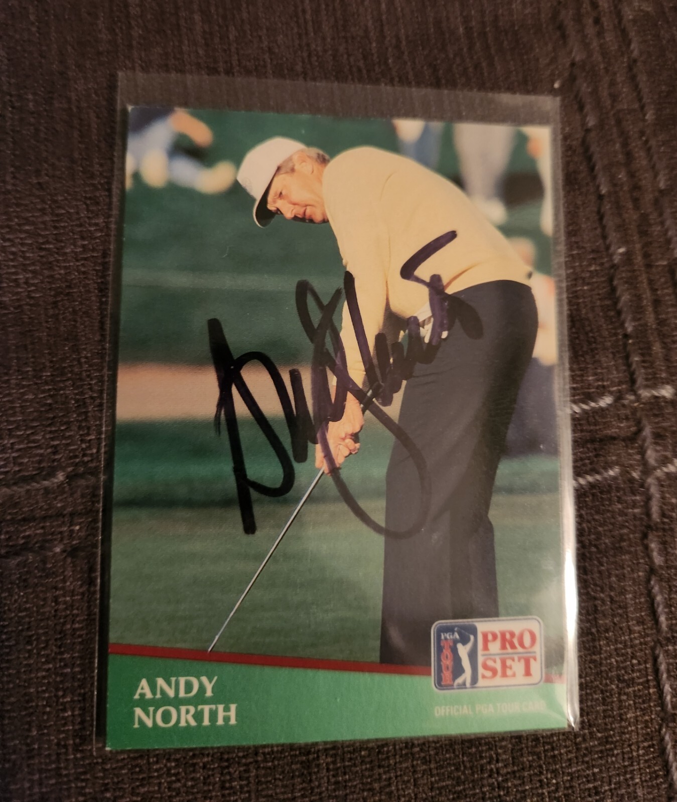 Andy North Autograph Signed 1991 Pro Set PGA Golf | eBay