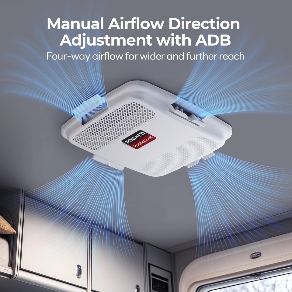 FOGATTI RV Air Conditioner ADB for Non-Ducted RVs AC Unit Cooling ONLY White | eBay