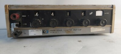 Agilent HP Hewlett Packard 4440B Decade Capacitor Make Offers! | eBay