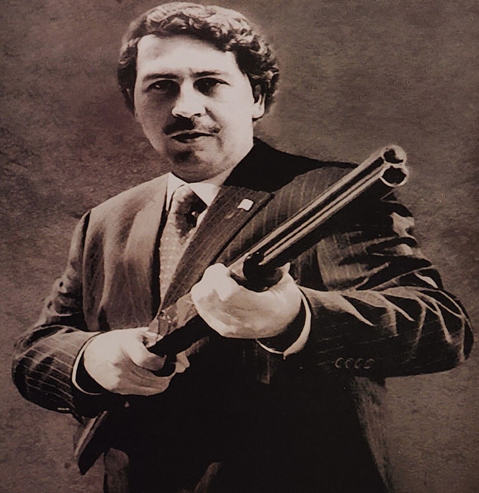 Roberto Escobar Autograph Fingerprint Photo Pablo Gangster Shotgun Mob ...