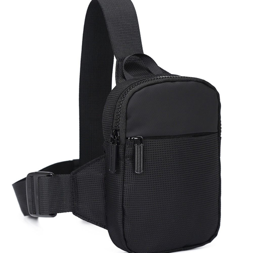 Mini Men's Chest Bag Canvas Small Sling Pack New Shoulder Crossbody Bag ...