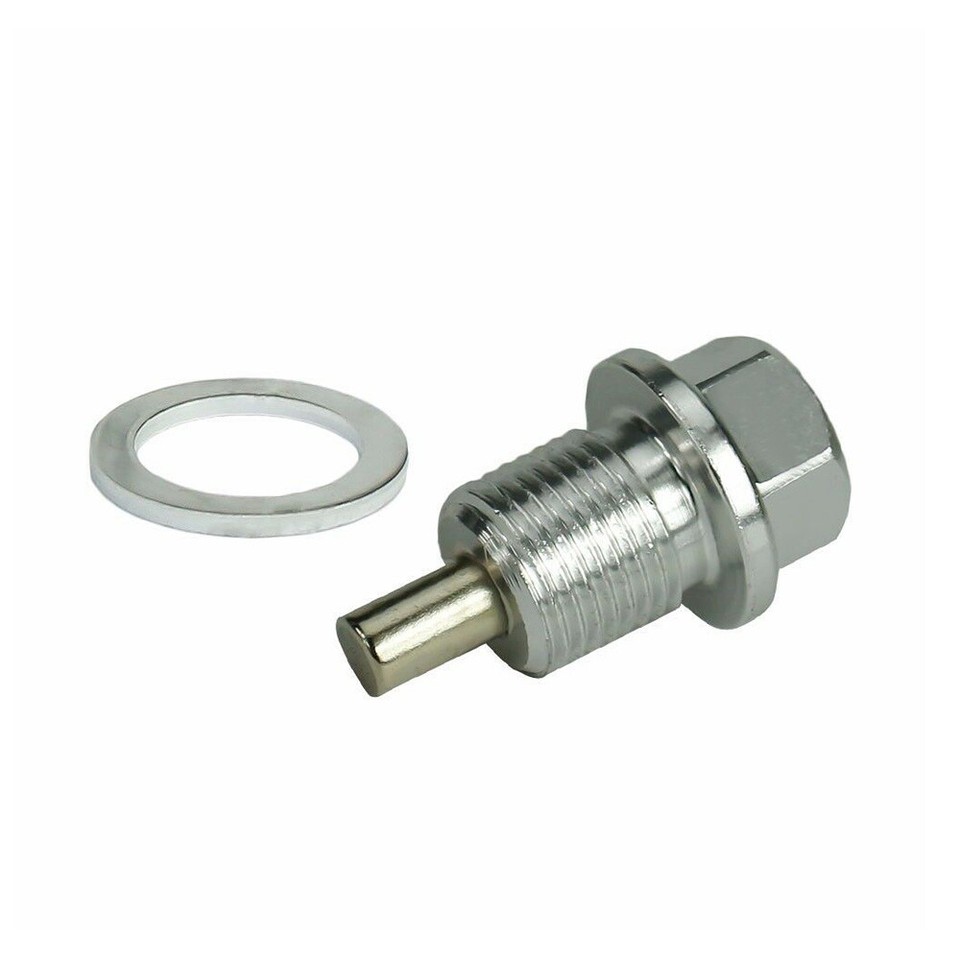 M14 x 1.5MM Magnetic Engine Oil Drain Plug Screw Nut Bolt Set Oil Drain ...