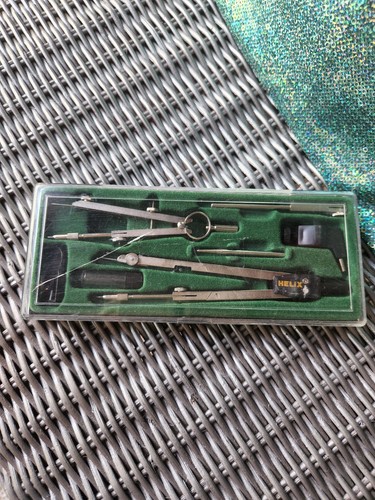 Vintage HELIX Drawing Tools Set In Original Case ~ Made In Italy | eBay