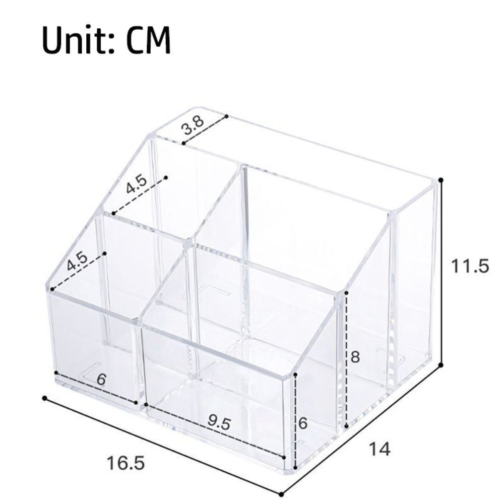 Multiple Compartment Storage Box Desktop Organizer School&Office&Home ...