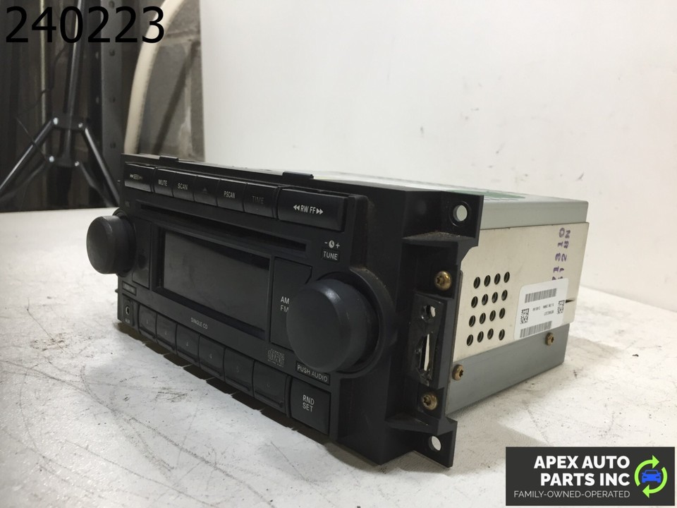 OEM 2006 Dodge Ram 2500 Radio 6 MP3 CD Changer Player RAQ Stereo | eBay