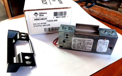 NEW 12VDC Adams Rite ASSA ABLOY 7103A-310 Electric Strike (body only) | eBay