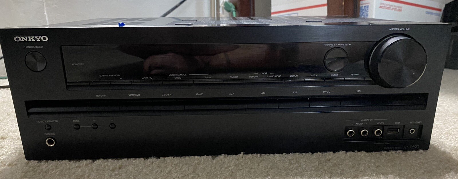 ONKYO HT-R590 AM-FM Stereo Receiver Has HDMI *No Remote* Vintage HI-FI ...