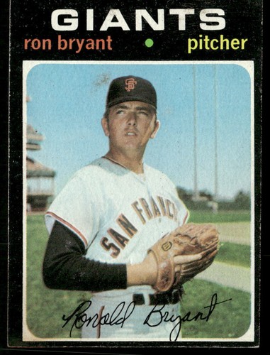 1971 Topps #621 Ron Bryant San Francisco Giants | eBay