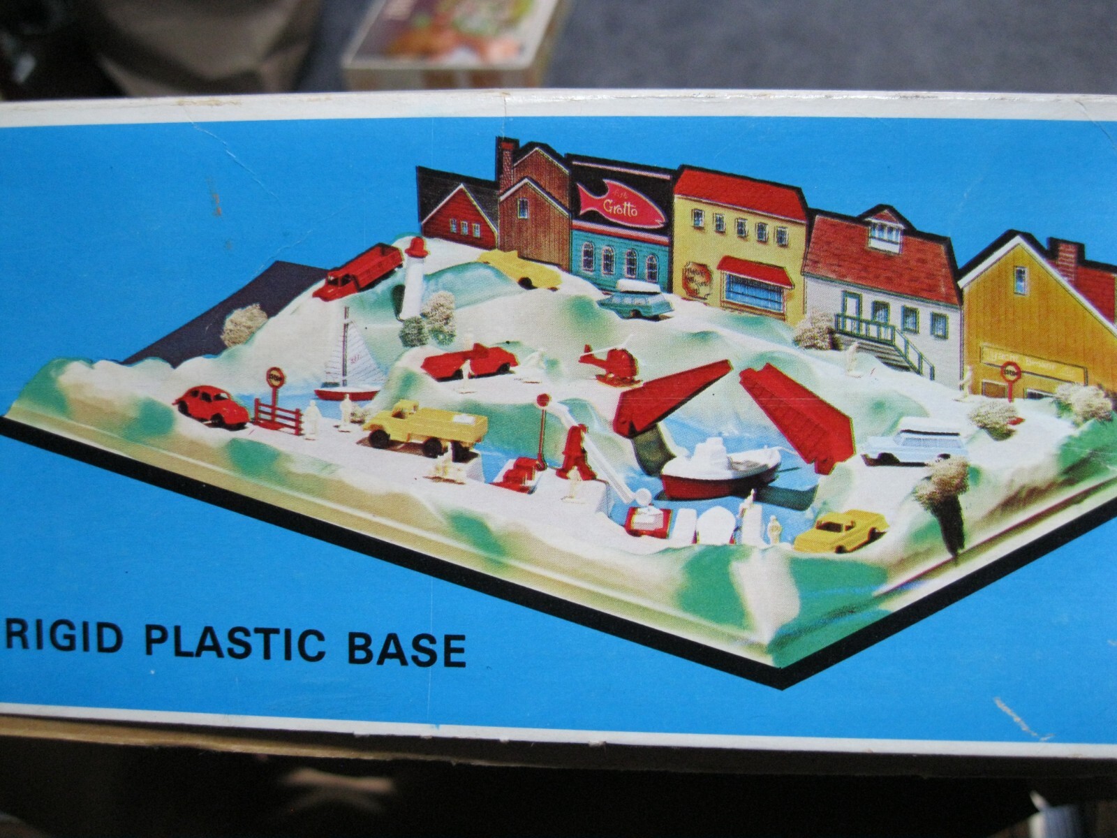 VINTAGE 1967 ELDON INDUSTRIES NO. 2960 3D ACTION BOAT HARBOR SET ELDON ...