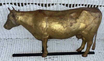 Weathervanes & Lightning Rods - Copper Cow