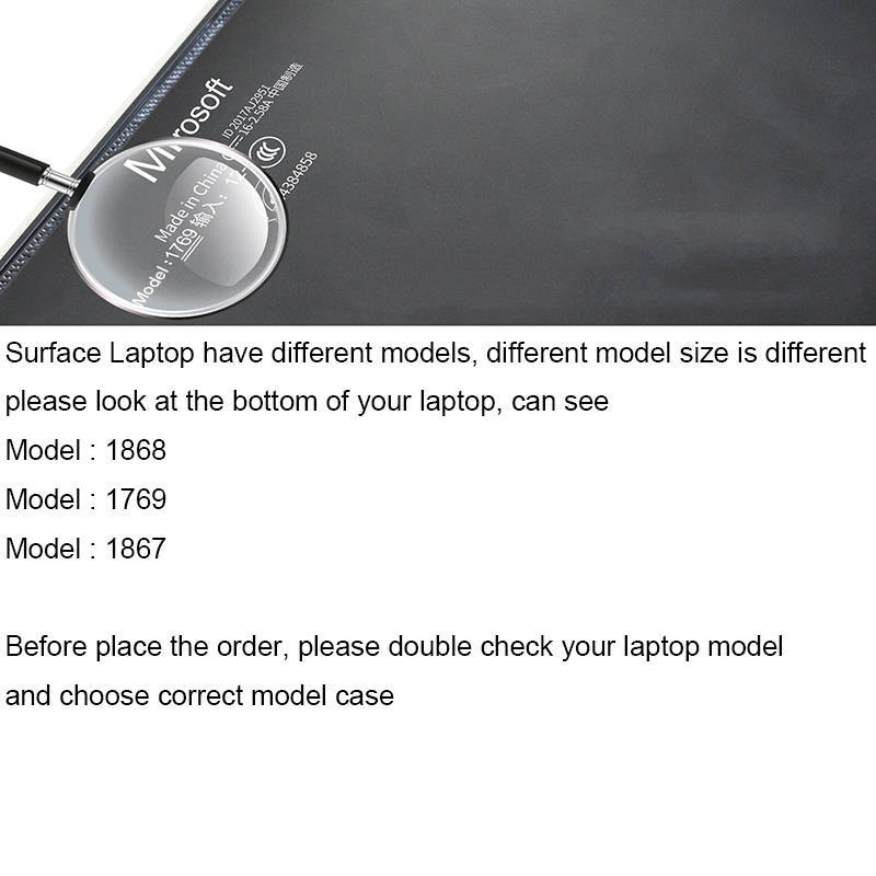 Hard Stand Case Cover Flip Shell For Microsoft Surface Laptop 3 4 5 13. ...