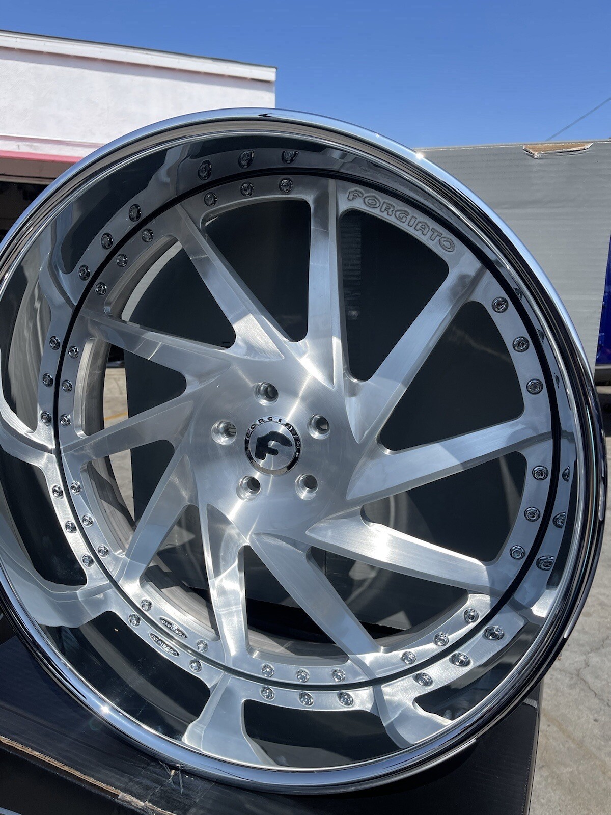 24x9-10 FORGIATO TROPPO OLD SCHOOL CAPRICE CUTLASS IMPALA WHEEL TIRE ...