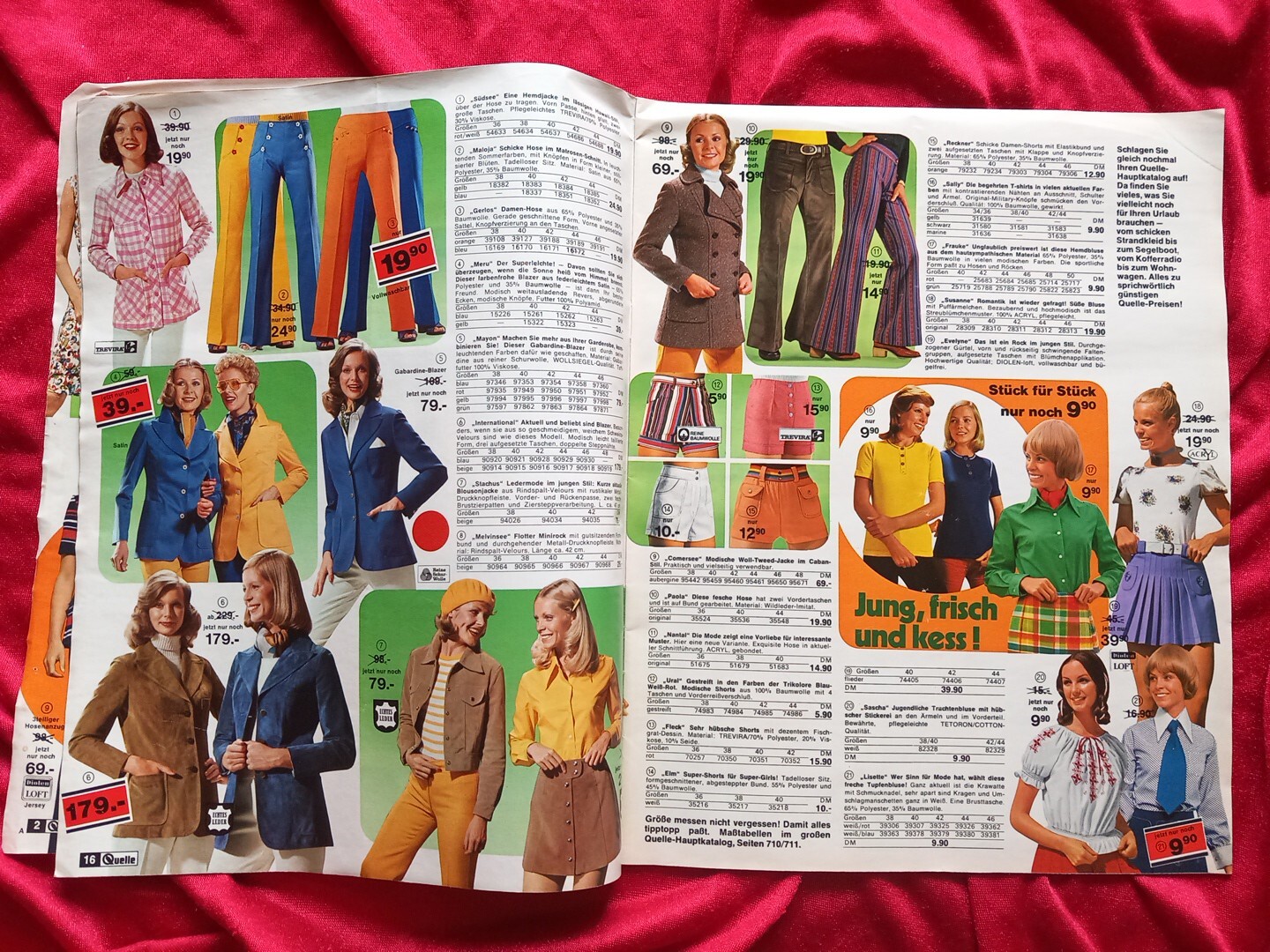 Quelle Fundgrube Frühjahr Sommer 1973 - Katalog Zusatzheft #Z158 | eBay.de