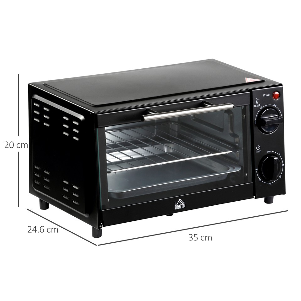 Mini Oven 9L Countertop Electric Grill, Toaster Oven Small Oven Kitchen ...