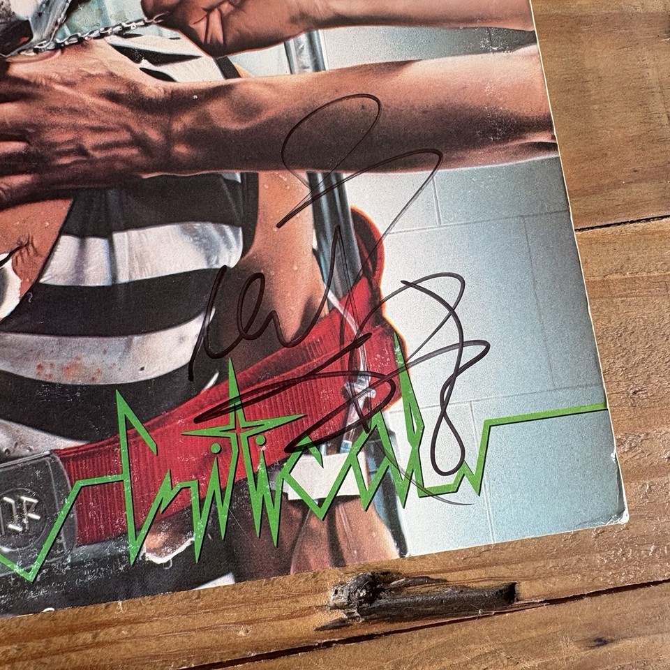 QUIET RIOT - CONDITION CRITICAL LP - SIGNED - ALL 4 - AUTOGRAPHED ...