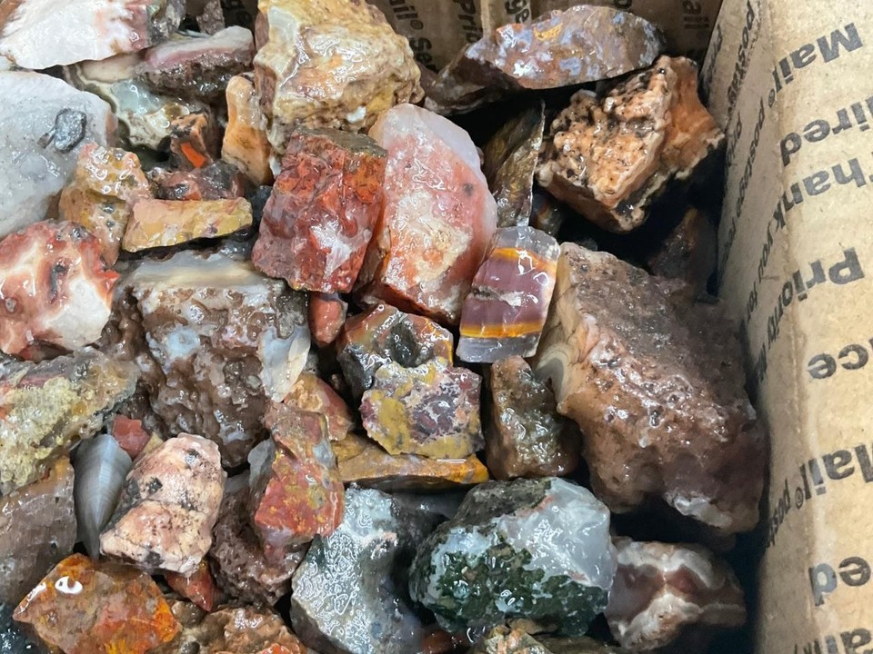 Z~ Moroccan Agate Tumbling Rough 22 Lbs Lot # 2 | eBay