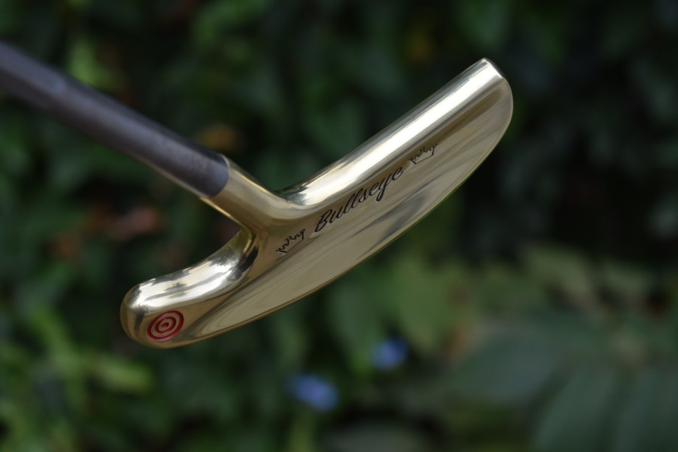 Custom Gold Scotty Cameron SC Titleist Bullseye Putter + Head Cover ...