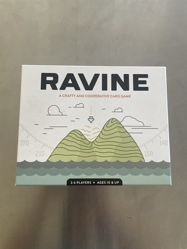 Ravine A Crafty & Cooperative Card Game CIB Clean VG w/ Expansion Crash ...